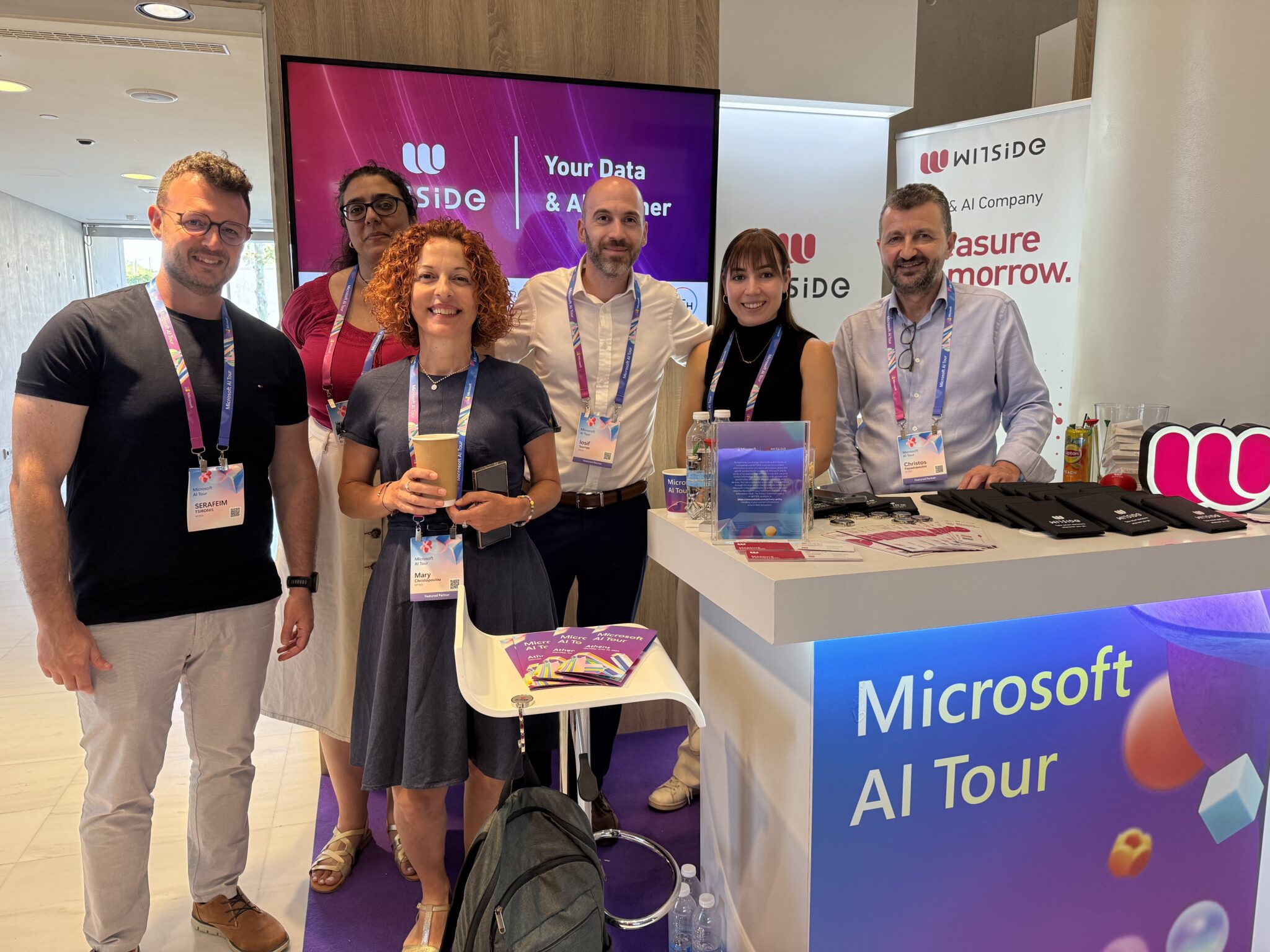 WITSIDE at the Microsoft AI Tour Athens 2025 - Witside